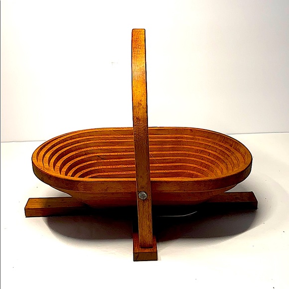 Kitchen | Wooden Basket Trivet | Poshmark